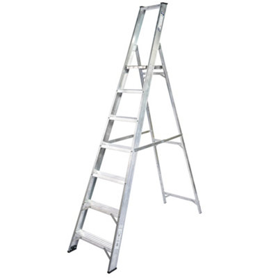 Professional Platform Step Ladders 7 Treads