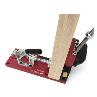 Professional Pocket Hole Jig Kit with 4 Port Turret,e & 50 Pocket Hole ...