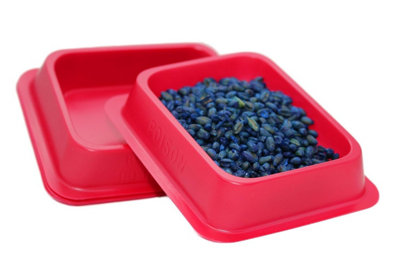 Professional Rat & Mouse Killer Poison Grain (2x50g) with 2 Bait Trays ...