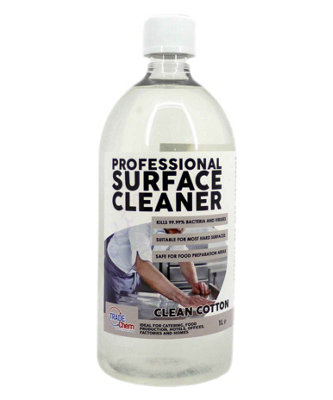 Professional Surface Cleaner 1L Clean Cotton | DIY at B&Q
