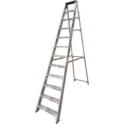 Professional Swingback Step Ladders 12 Treads