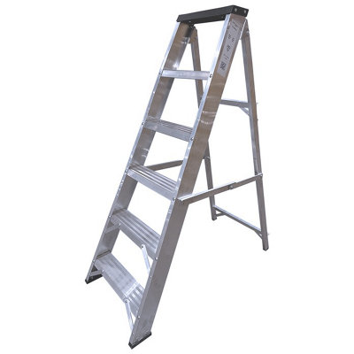 Professional Swingback Step Ladders 6 Treads
