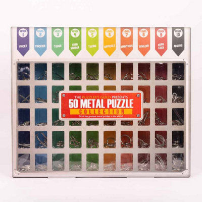 Professor Puzzle 50 Metal Puzzles