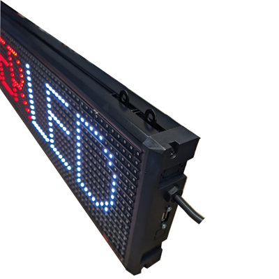 Programmable LED Scrolling Sign PioneerLED P10 67x19cm - Indoor