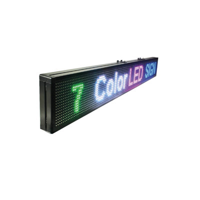 Programmable LED Scrolling Sign PioneerLED P10 67x19cm - Indoor