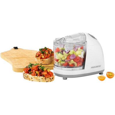 Progress 350ml Electric Mini Chopper Chopping Handheld Kitchen Food ...