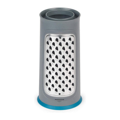 Progress Cylinder Cheese Grater Grey & Stainless Steel