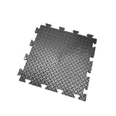 PROGUARD INTERLOCKING FLOOR MAT - 500MM X 500MM X 12MM | DIY at B&Q