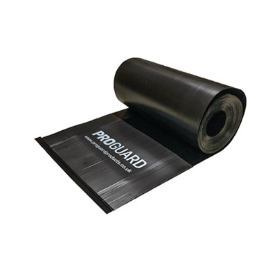 PROGUARD PROTECTION ROLL BLACK 50M X 1M X 2MM | DIY at B&Q