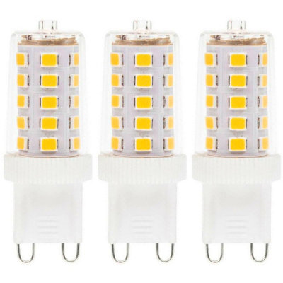 Prolite LED G9 Capsule 3.5W Dimmable Warm White Clear (3 Pack)