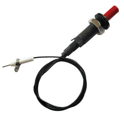 Propane Piezo Push Button - Piezo Ignition Wire - 205.7 cm - For Oven ...