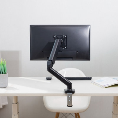 ProperAV Swing Arm PC Monitor Mount Gas Spring Pneumatic Arm 13''-27"