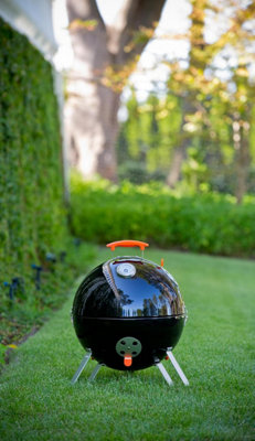 ProQ BBQ Smoker (Frontier V4 - 43cm), 4in1 Charcoal Barbecue Meat ...