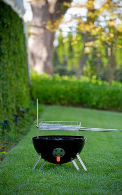 ProQ BBQ Smoker (Frontier V4 - 43cm), 4in1 Charcoal Barbecue Meat ...