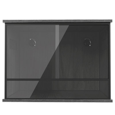 ProRep Vivarium 60x45x45cm Black Reptile Enclosure