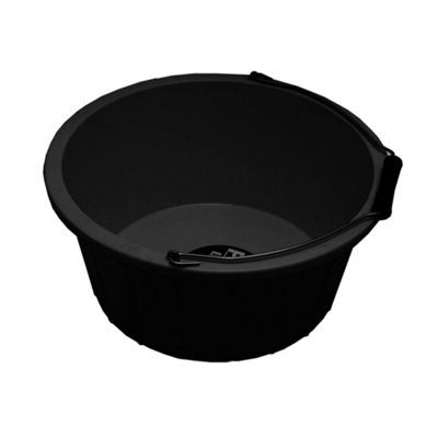 ProStable Feed Bucket Black (3 Gallons)