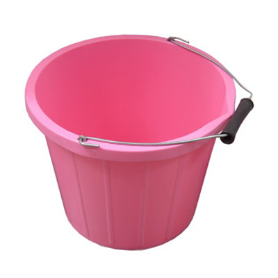 PROSTABLE WATER BUCKET PINK (3 GALLONS)