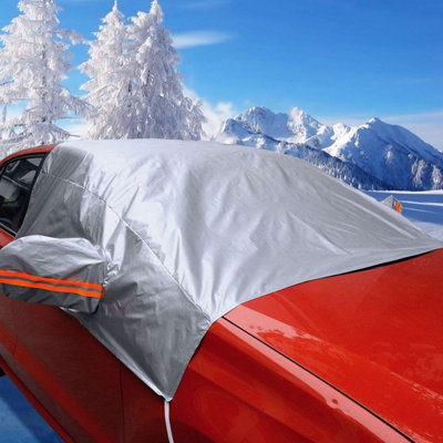 Protective Windscreen Frost Cover - Car Windshield Cover - Frost Free ...
