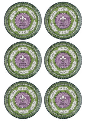 Provence Collection Dinner Plates, Set of 6