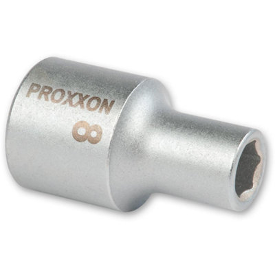 Proxxon 1/2" Square Drive Socket - 8mm