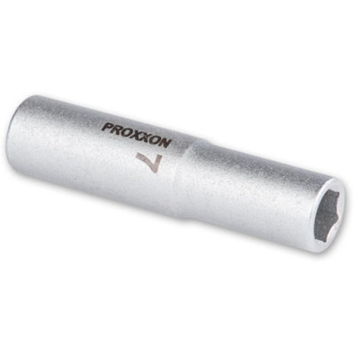 Proxxon 1/4" Deep Socket - 7mm