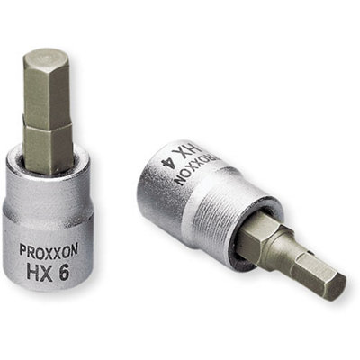 Proxxon 1/4" Drive Hex Bit - 6mm at B&Q
