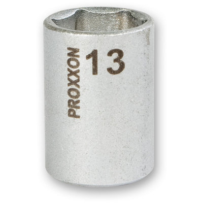 Proxxon 1/4" Drive Socket - 13mm