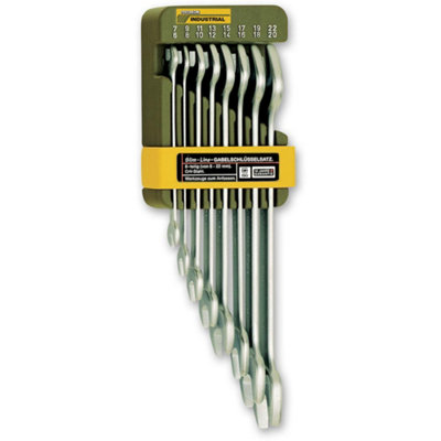 Proxxon 8 Piece Metric Double Open-Ended Spanner Set