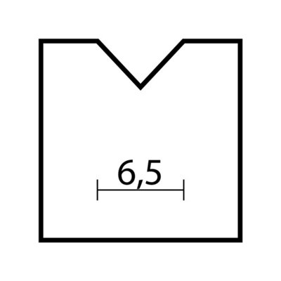 PROXXON Vee Router Bit 6.5mm dia | DIY at B&Q