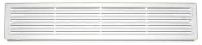 Przybysz 430x76mm White Internal Door Plastic Ventilation Grille ...