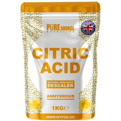 PSN Citric Acid Fine Granulated 1KG for Descaler, Multi-Surface & Multi ...