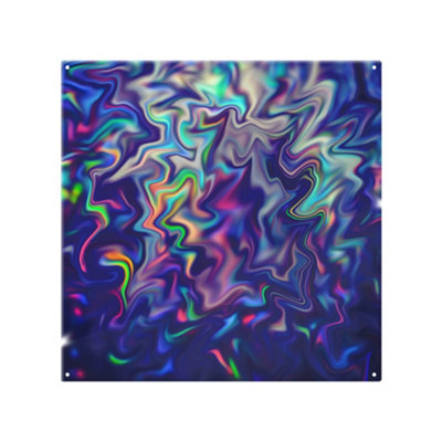 Psychedelic Marble Splash Back designer style