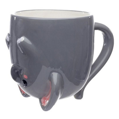 Puckator Cutiemals Elephant Upside Down Mug