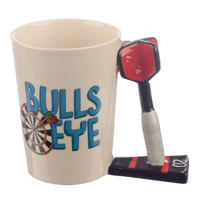 Puckator Dart Shaped Handle Mug | DIY at B&Q