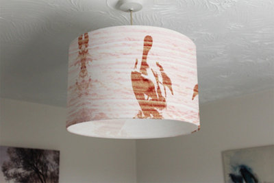 Puffin (Ceiling & Lamp Shade) / 45cm x 26cm / Lamp Shade