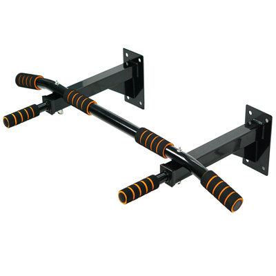 Pull Chin Up Bar Wall Mounted Home Gym Dips Upper Body Fitness Workout ...