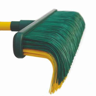 Pull-Push Broom - Outdoor Garden Rake Brush Tool with Telescopic ...