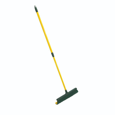 Pull-Push Broom - Outdoor Garden Rake Brush Tool with Telescopic ...