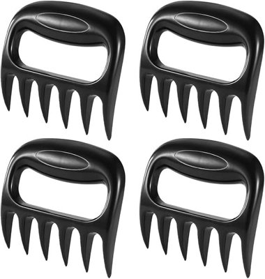 Pulled Pork Meat Claws, 4 Pack Bear Claw Meat Separators for BBQ