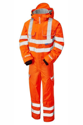 PULSAR HIGH VISIBILITY RAIL SPEC WATERPROOF COVERALL