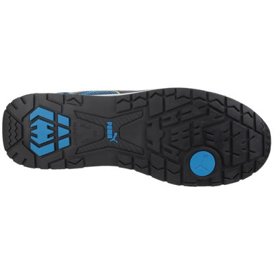 Puma Safety Blaze Knit Low Safety Shoe Blue