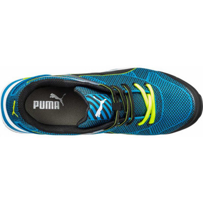 Puma Safety Blaze Knit Low Safety Shoe Blue
