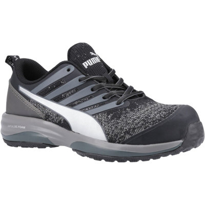 Puma Safety Charge Low Safety Trainer Black | DIY at B&Q