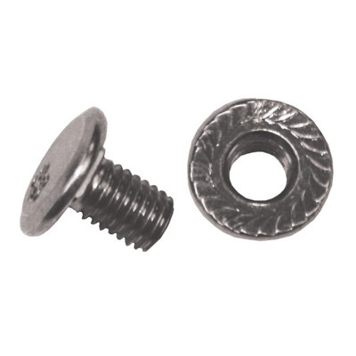 Punched Angle Nuts & Bolts Flat Head (Pack of 50)