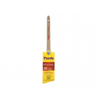Purdy Syntox Angled Woodcare Brush 50mm (2in) Multi Colour (One Size)