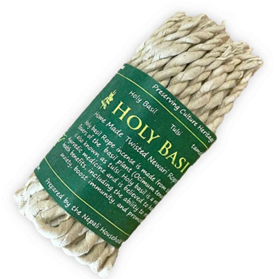 Pure Herbs Rope Incense Holy Basil