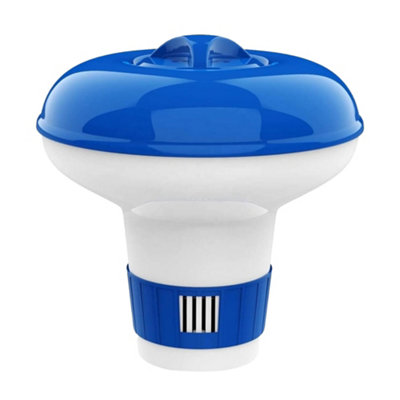 PURE SPLASH Premium Floating Chlorine Dispenser for Hot Tub and Pools ...