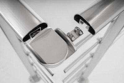 Pure Titanium Balustrade Corner Kit