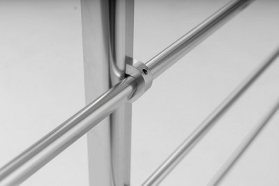 Pure Titanium Balustrade Kit 1.5m Wall Mounted