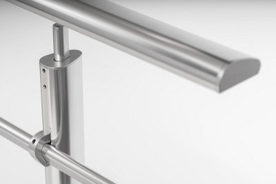 Pure Titanium Banister Kit 1.5m Wall Mounted